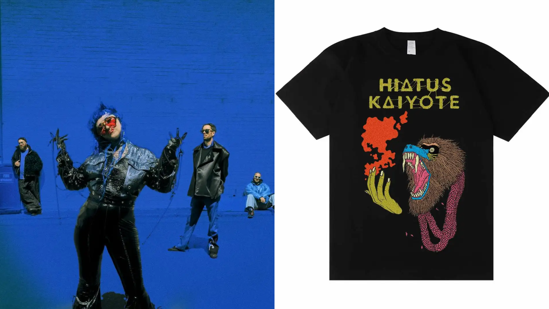 Hiatus Kaiyote、来日公演グッズデザイン公開 & 受注生産受付開始 – Pointed